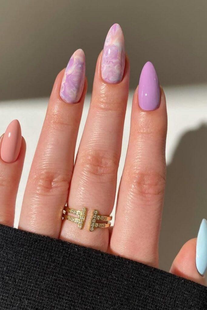 Lilac Spring Nails: Soft Shades, Chic Designs, Endless Inspiration ...