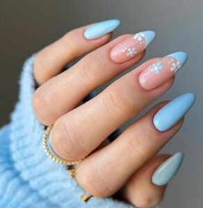 Light Blue Spring Nails That Go With Every Spring Outfit – FASHION SO ...